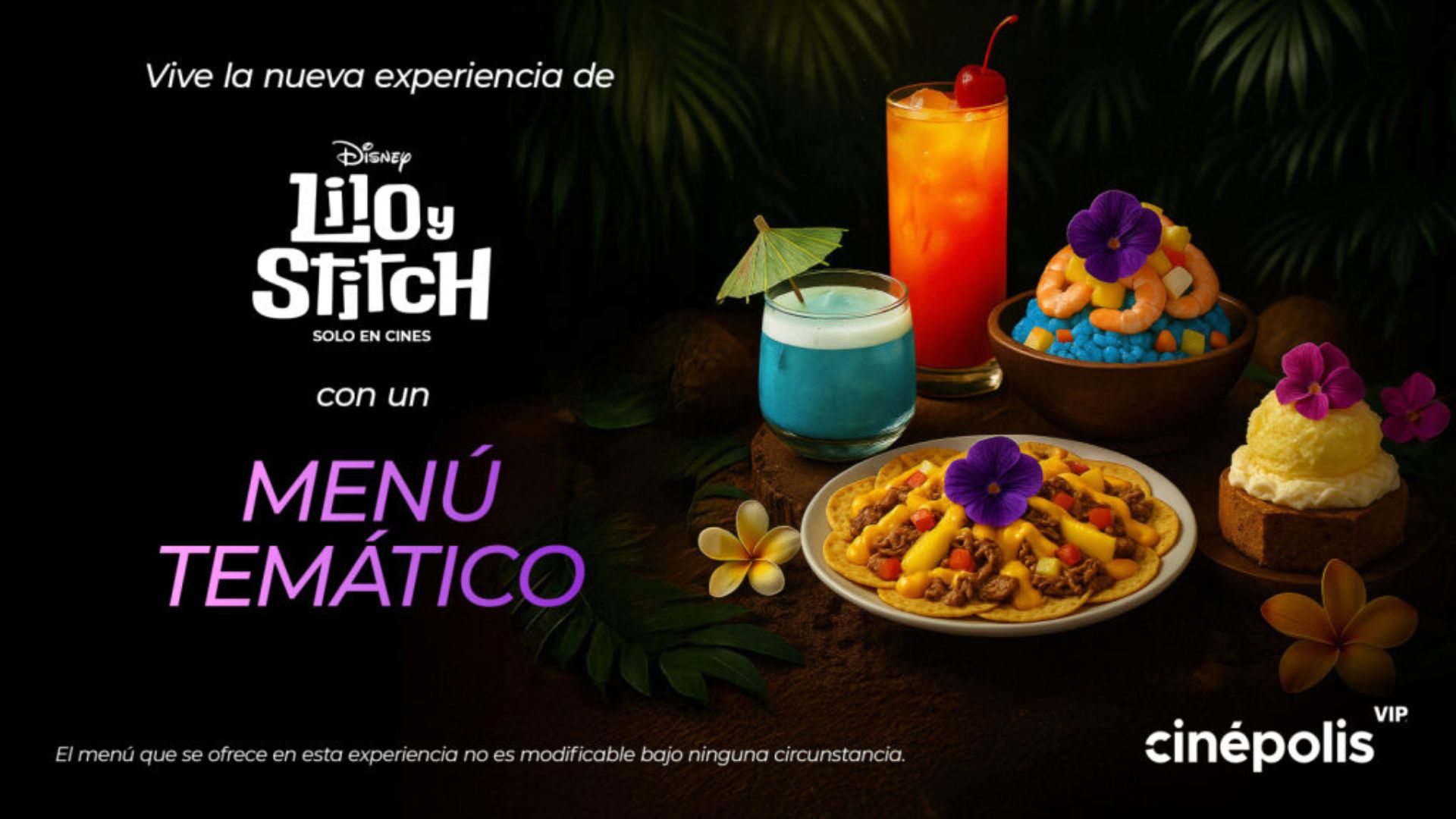 Lilo y Stitch en Cinépolis: Una Experiencia con Menú Temático - aleteo
