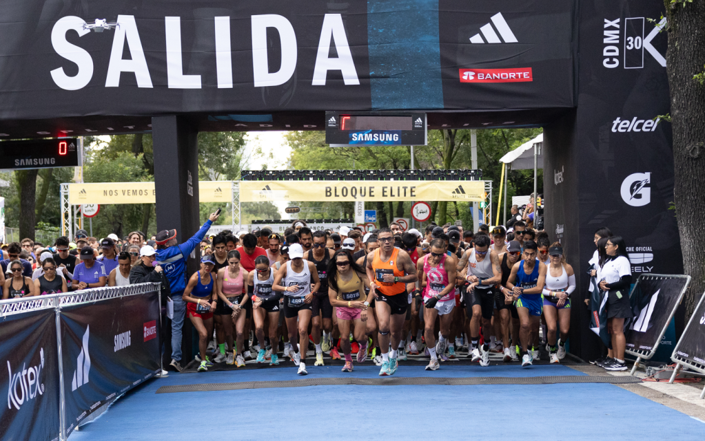 Concluyen los adidas Splits CDMX 2025 con su 30k - aleteo